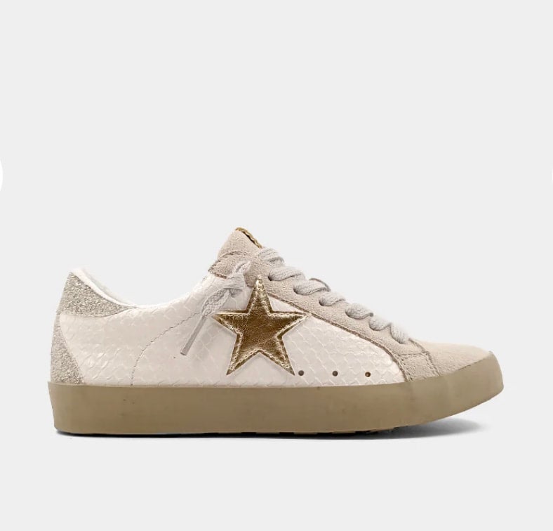 Paula Snake Star Sneakers- Toddler | Dimples & Dirt Boutique