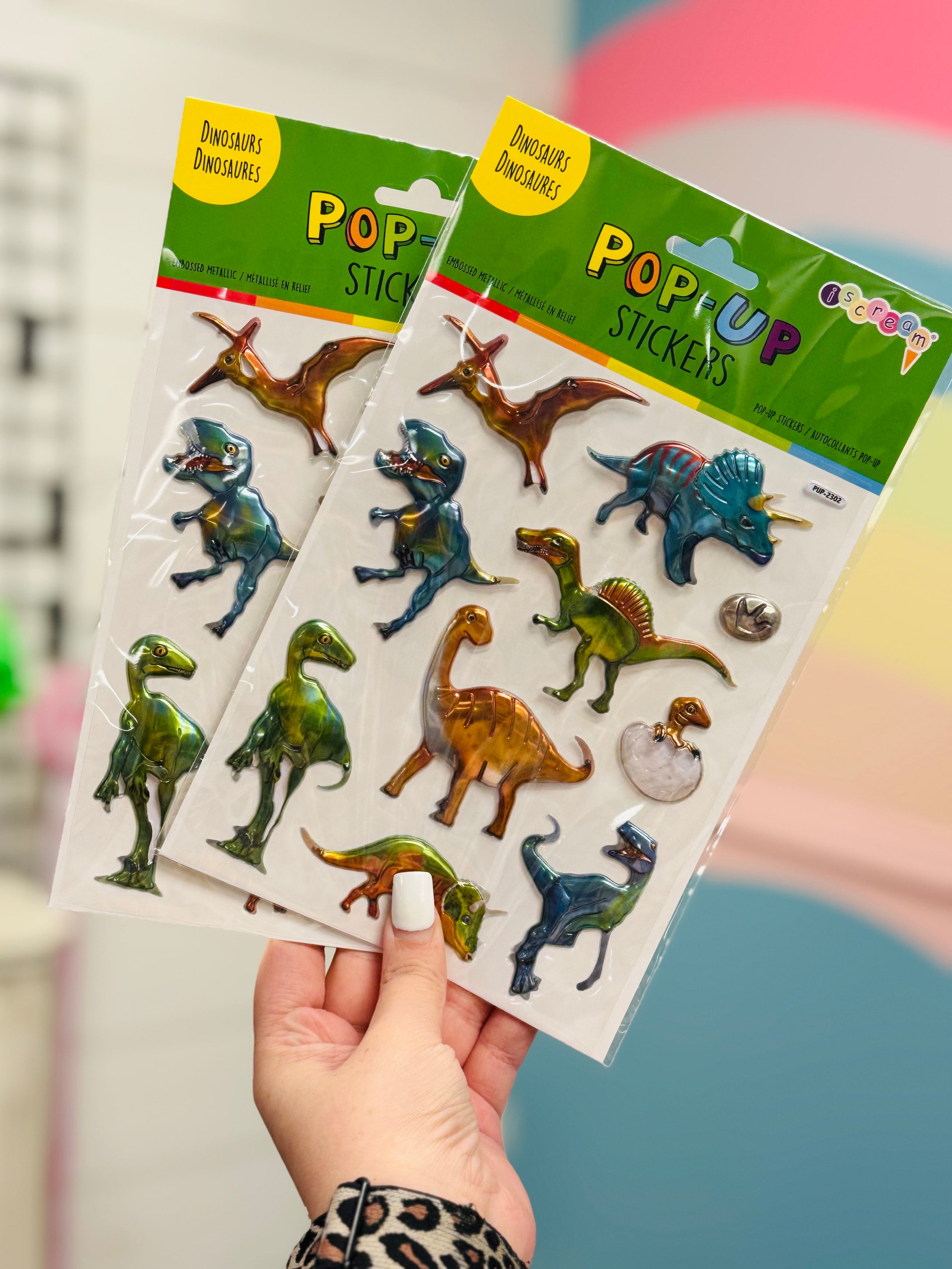Dino Pop Up Stickers | Dimples & Dirt Boutique